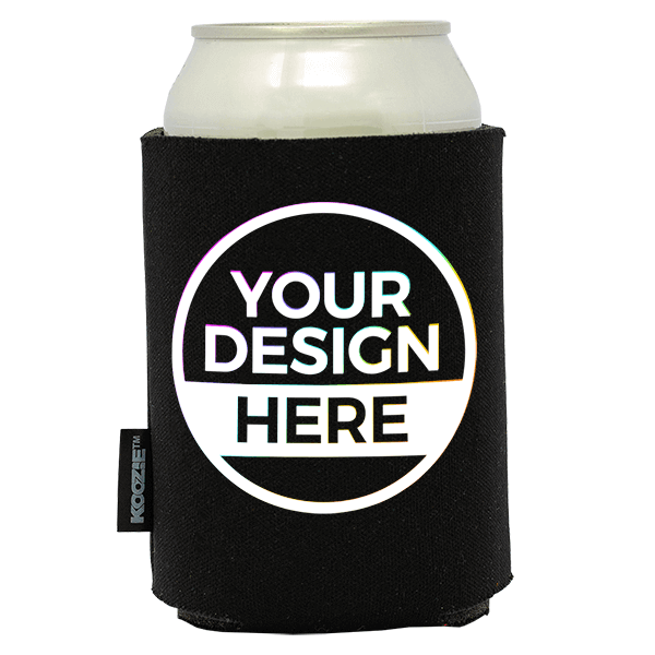 Custom Koozie® Foam Can Cooler- 1 Color Print - myKoozie.com