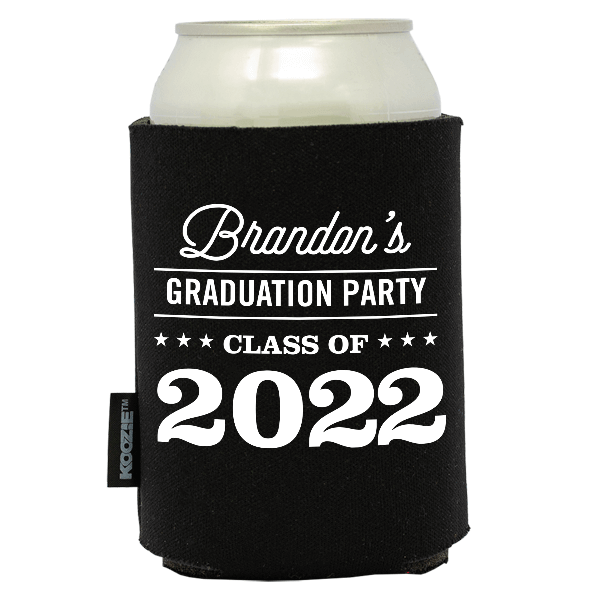 Koozie® Custom Grad Party Graduation Drink Cooler - myKoozie.com